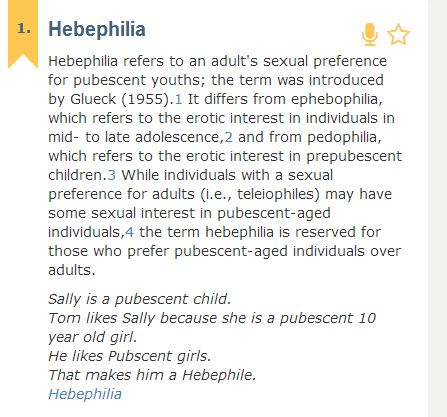 Ephebophilia Wikipedia