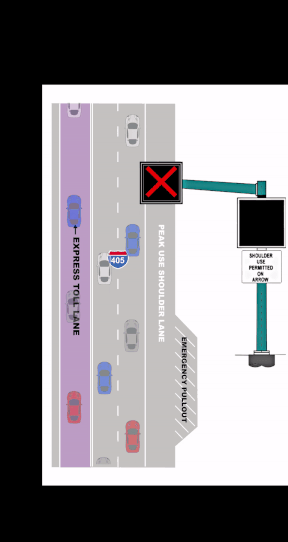 I-405 peak-use shoulder lane opens in Snohomish County | king5.com