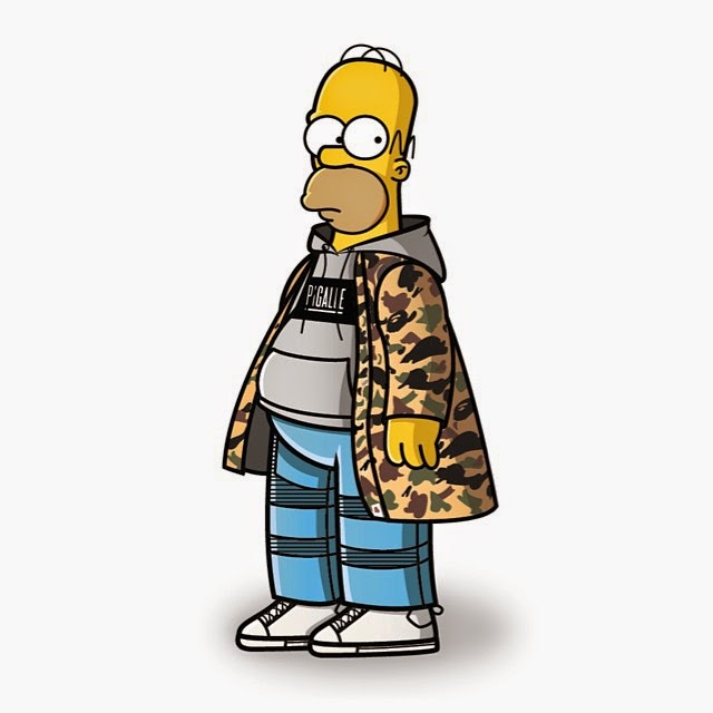 ☆SNEAKERQUEEN☆: Hipster Simpsons