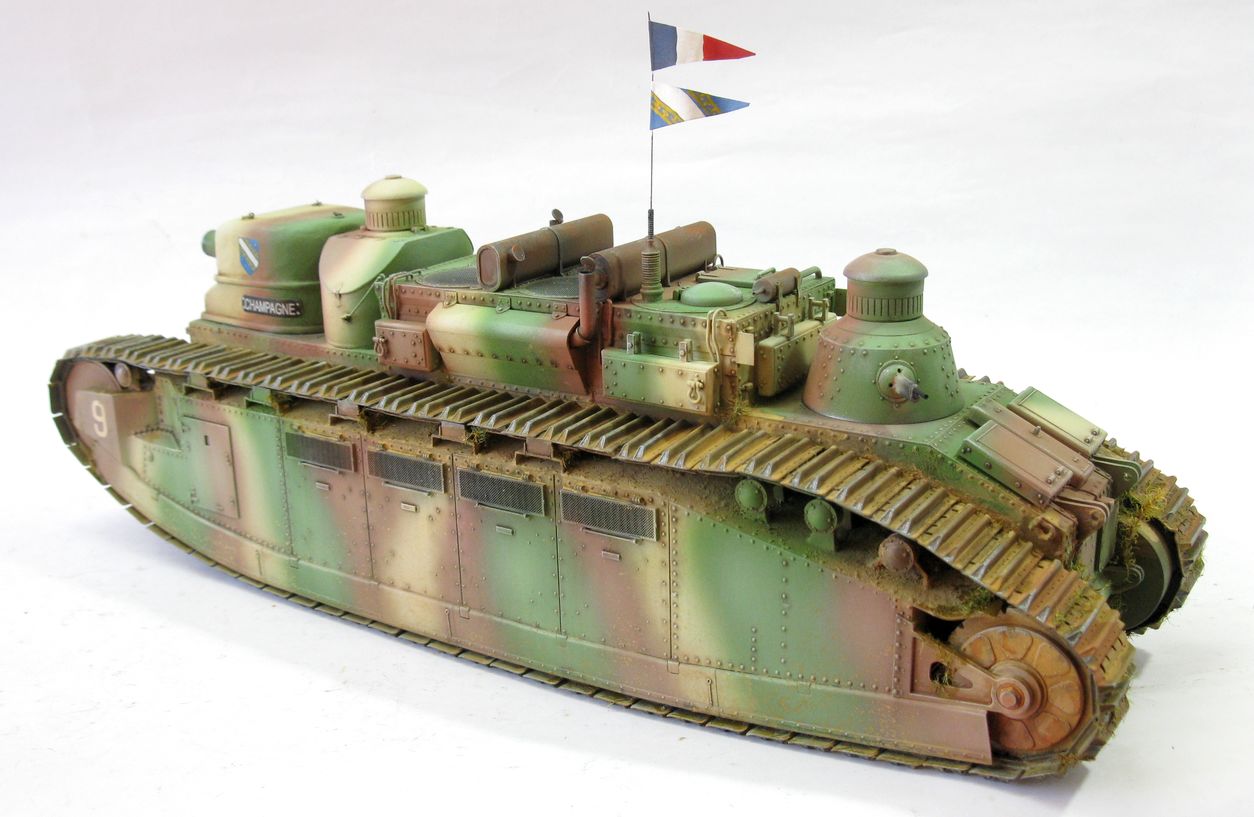 Panzerserra Bunker- Military Scale Models in 1/35 scale: Char FCM 2C ...