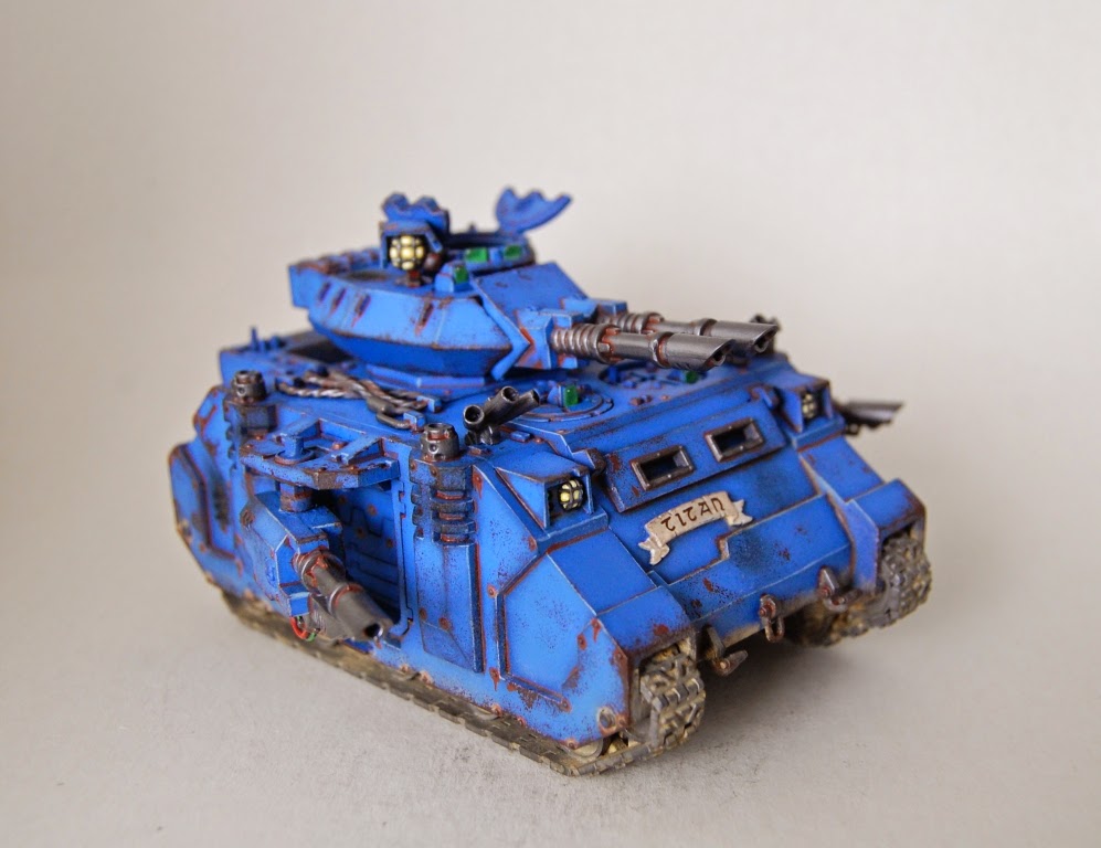 WrocWar: Warhammer 40k: Ultramarines Predator