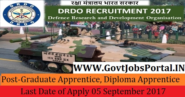 Defence Research and Development Organisation Recruitment 2017– 150 ...