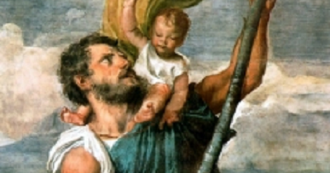ZEPHYRINUS.: Saint Christopher ("Who bears Christ"). Martyr. Feast Day ...