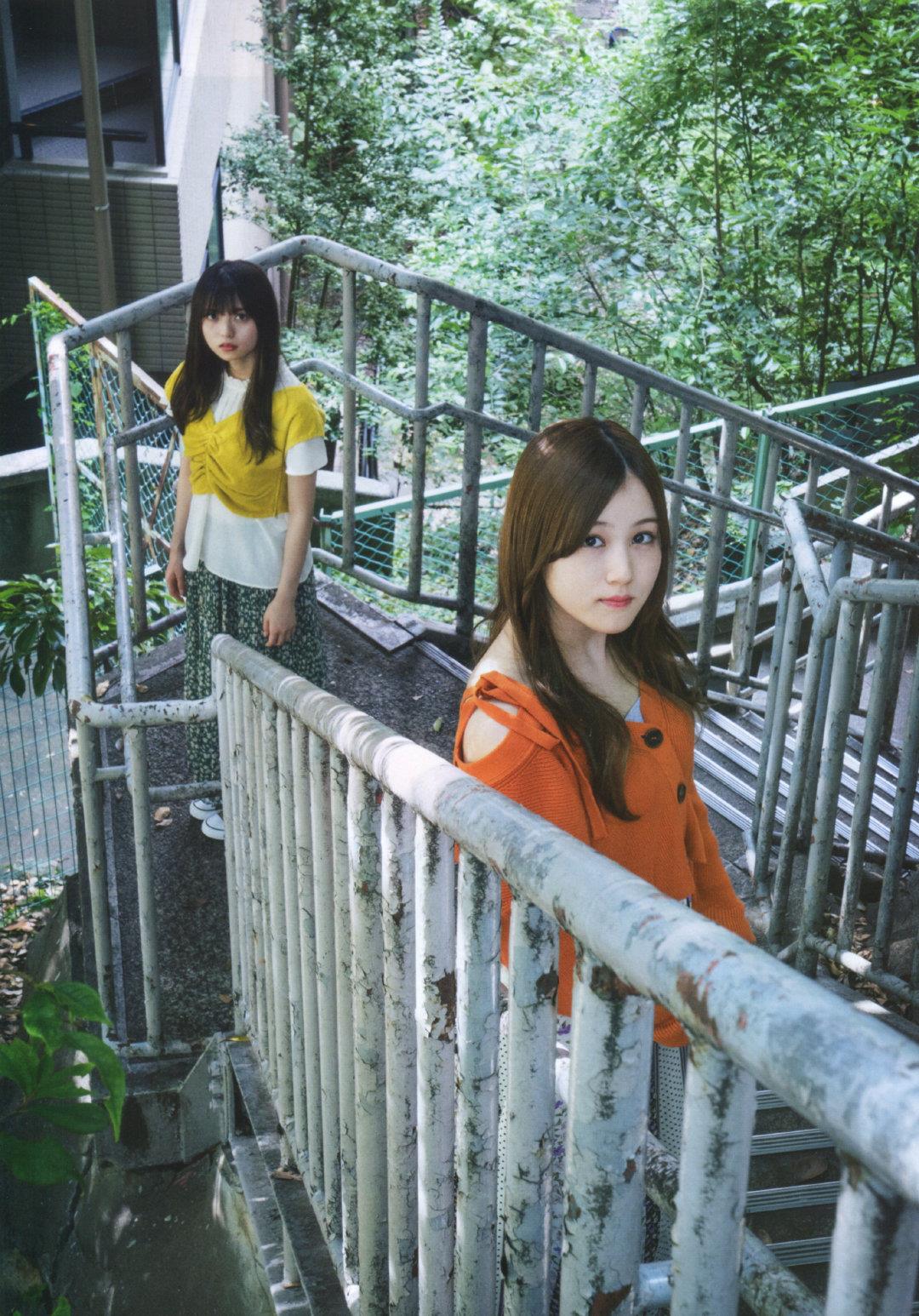 Saito Asuka 齋藤飛鳥, Hoshino Minami 星野みなみ, BUBKA 2019.11 (ブブカ 2019年11月号) - Idol. gravureprincess .date