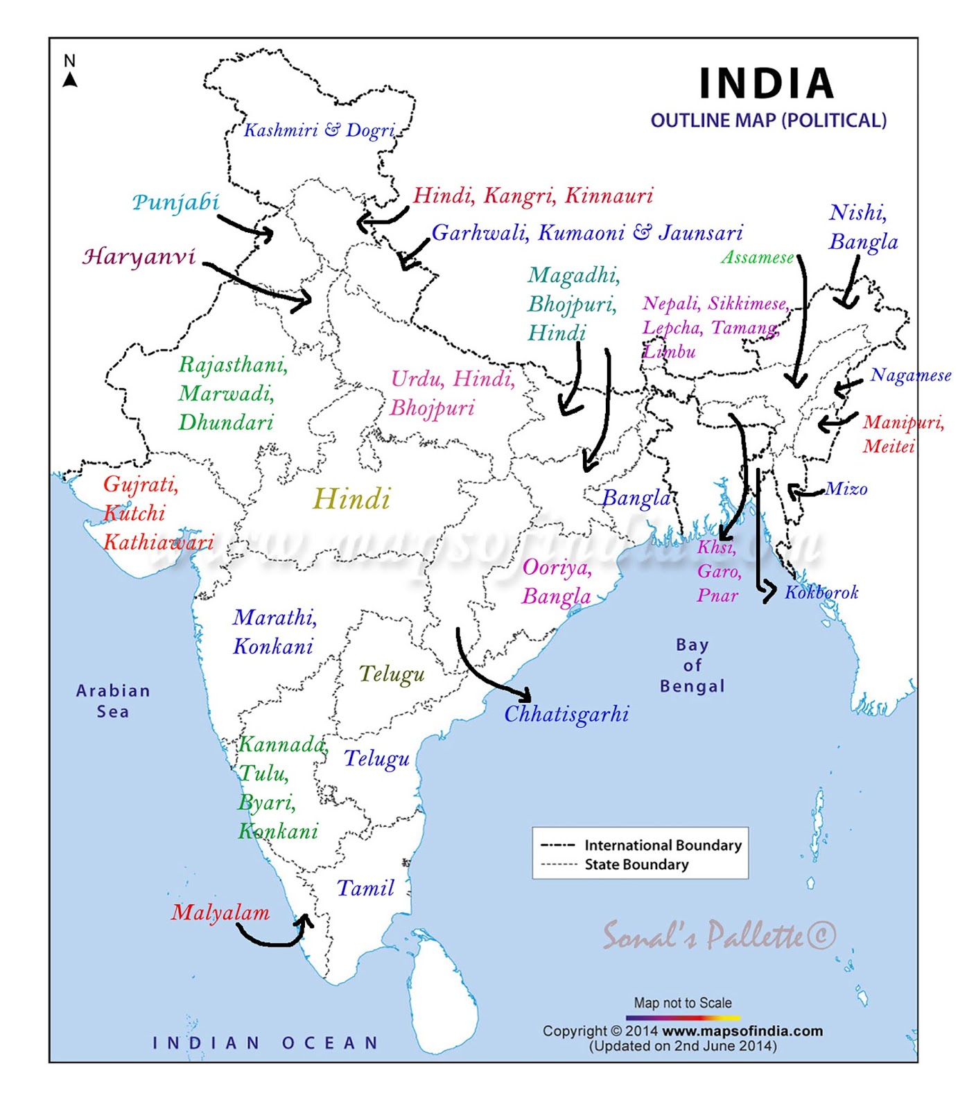 Paper And Pen: Profound Indian Languages & Its Speakers