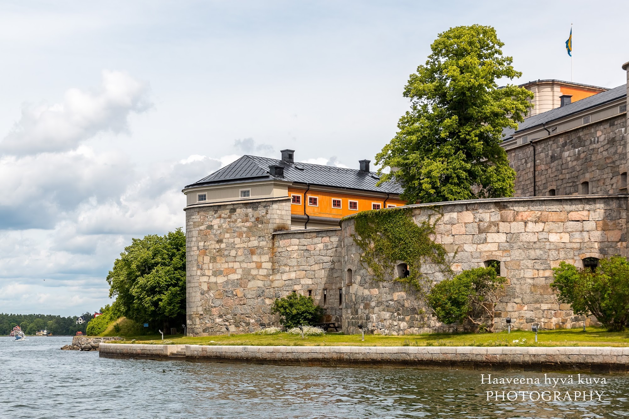 Haaveena hyvä kuva: Vaxholmin linna (Ruotsi)