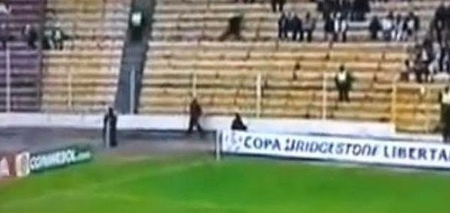 Paranormal Pop Culture: Stadium 'Ghost' Runs Through Soccer Fans