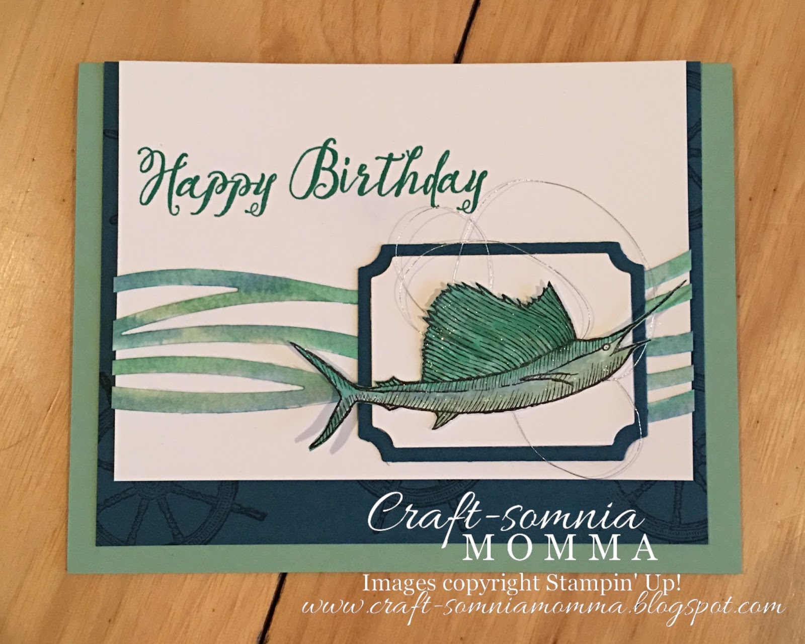 Craft-somnia Momma: Blue Marlin Birthday