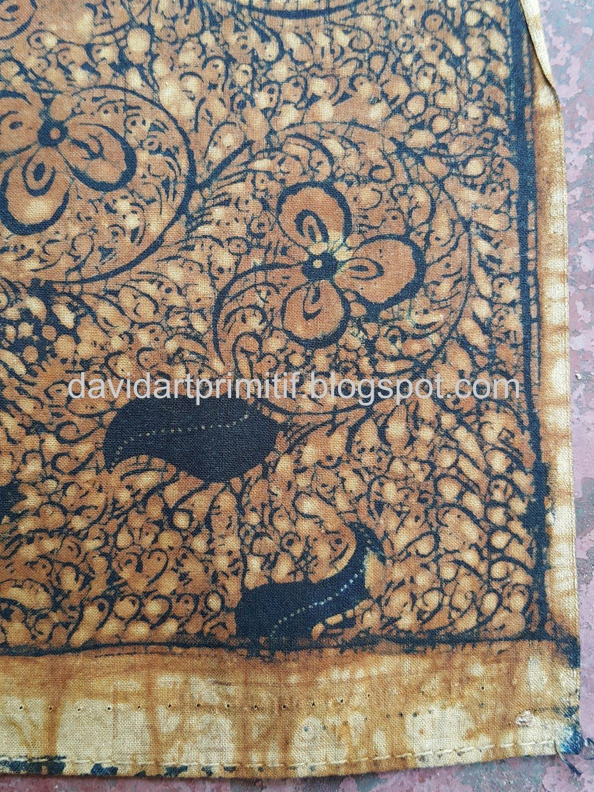 Art & Primitif: Batik Tulis HARDJONO GOTIKSWAN Motif Wahyu Tumurun Ukel