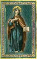 Arte e Religião: 3 de Novembro - Santa Sílvia