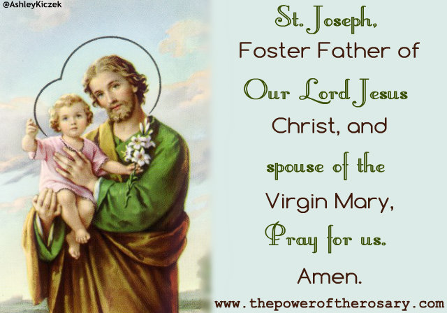 Lenten Reflections: St. Joseph, Pray for Us!