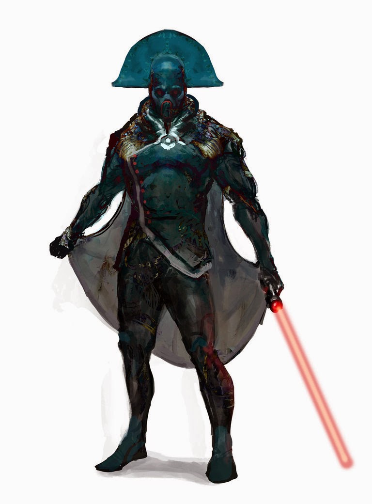Seduced by the New...: Darth Vadar Concept Character Art