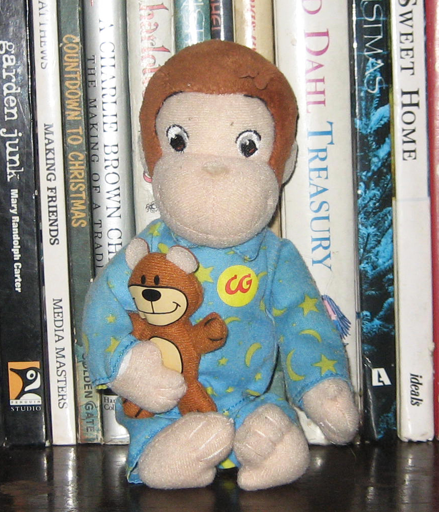 Percy's World of Toys Series 2: 3100-3101. Curious George and Teddy Bear