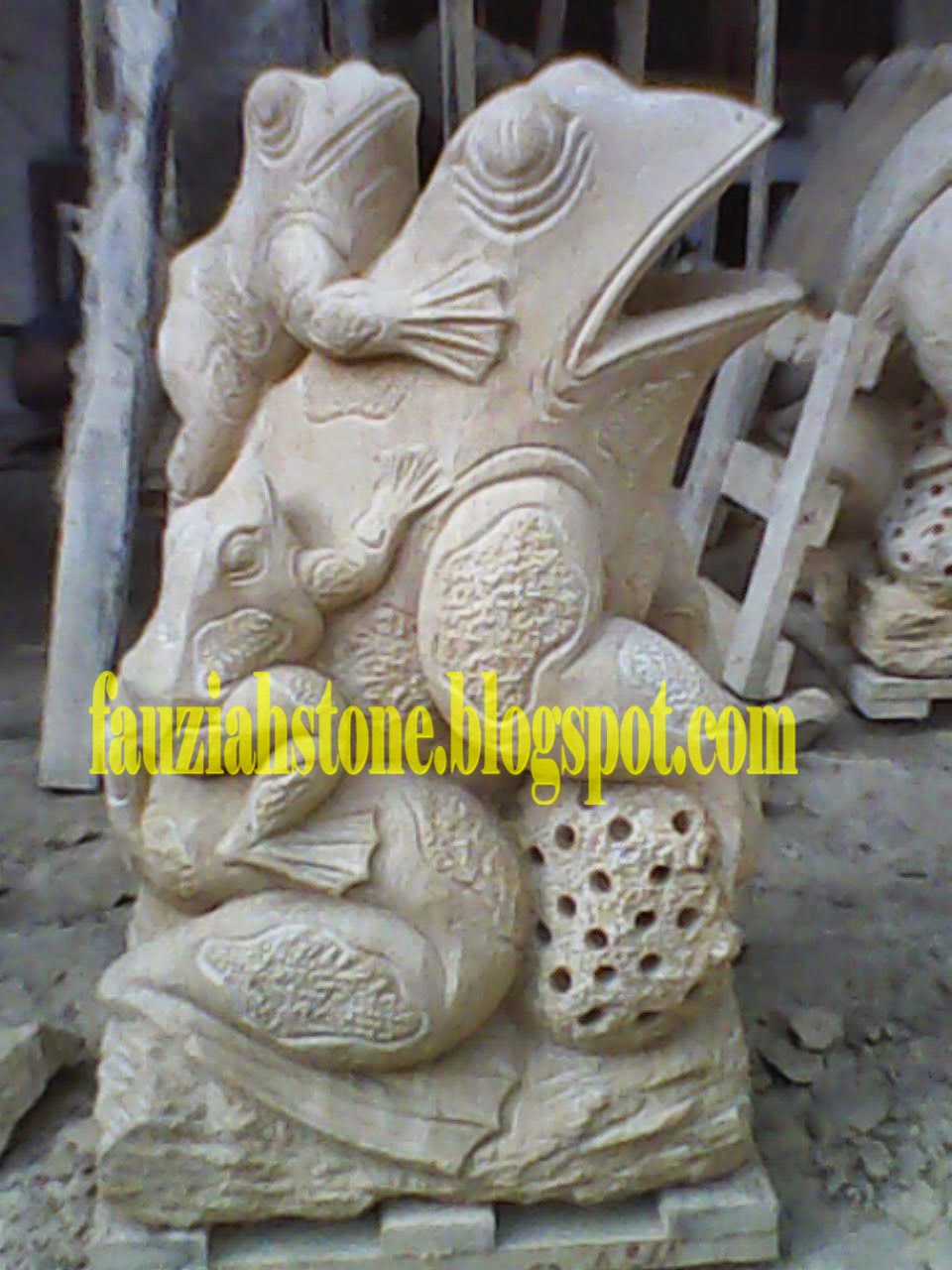 PATUNG | Relief Batu Alam