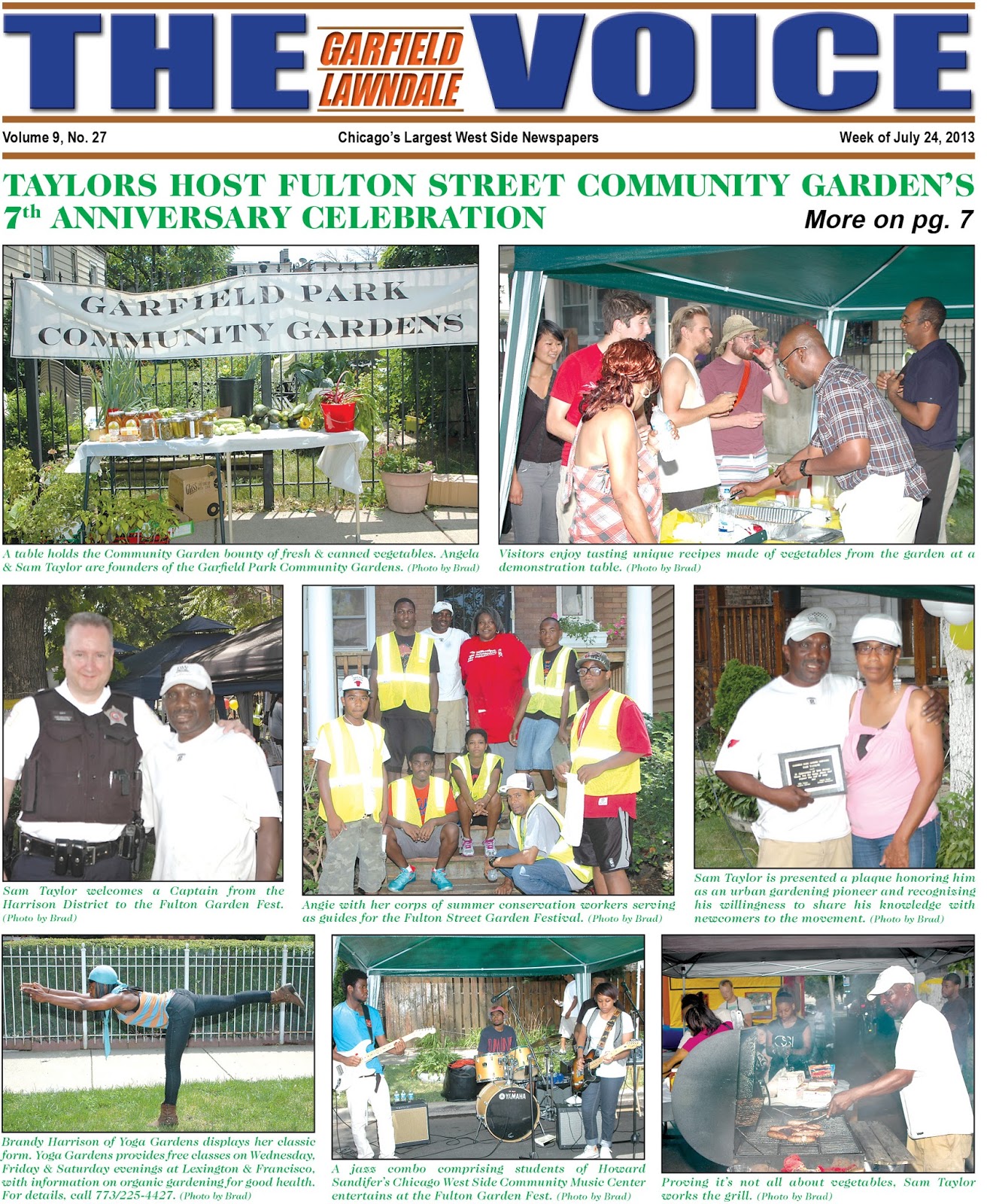The Voice Newspapers, Serving Chicago's West Side: TAYLORS HOST FULTON ...