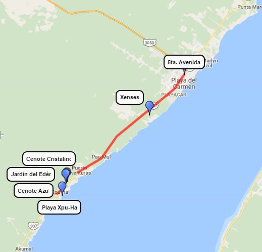 Xenses Park Riviera Maya ~ All you need is a map ☁☼