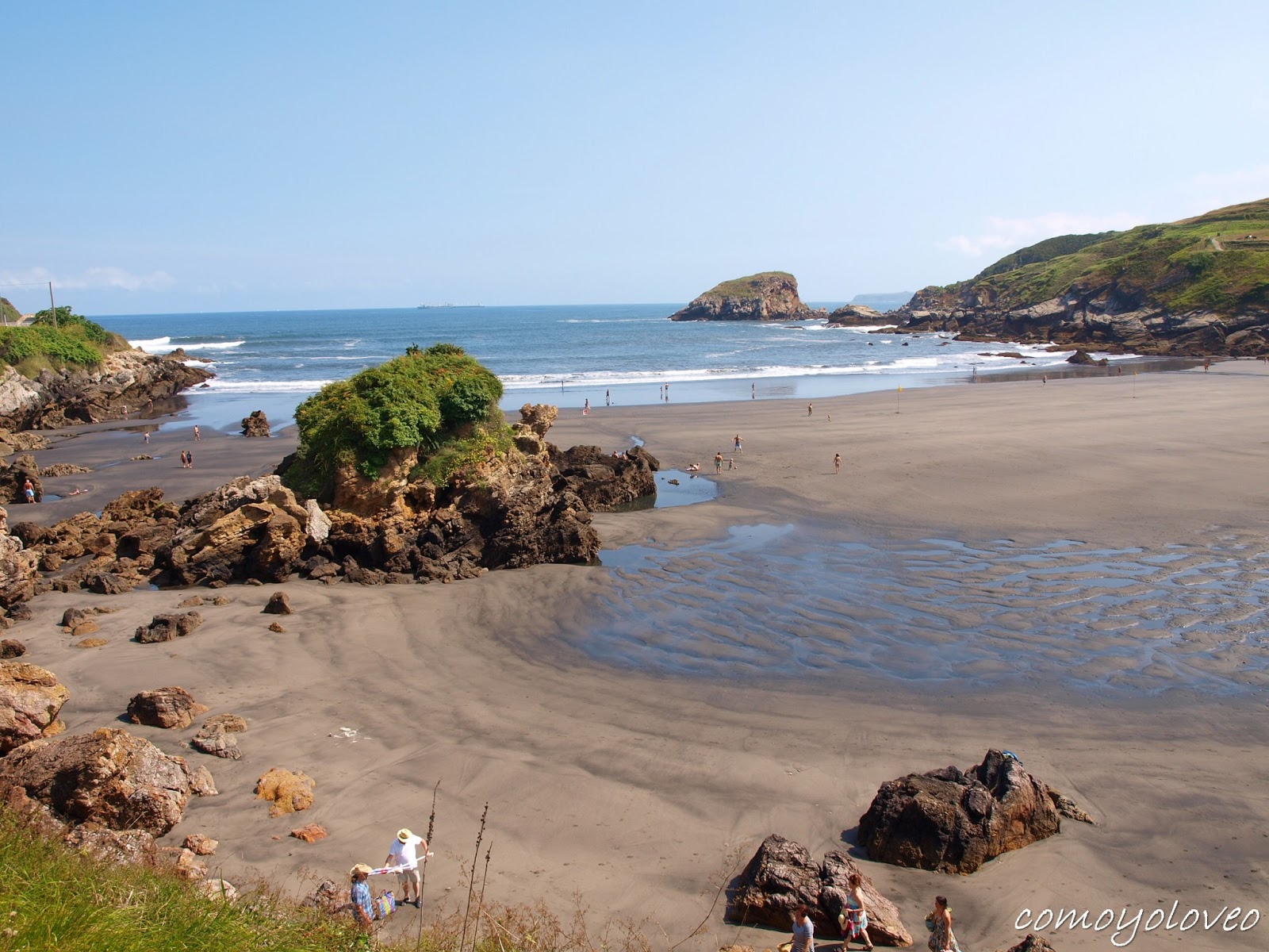 COMO YO LO VEO: Playa Santa Maria del Mar. Castrillon