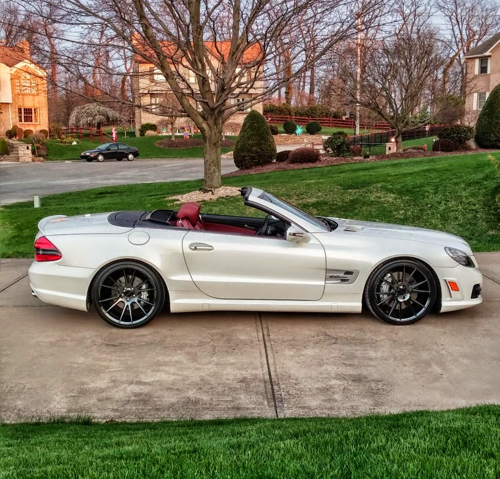 Mercedes-Benz SL63 AMG on Niche Vicenza wheels | BENZTUNING