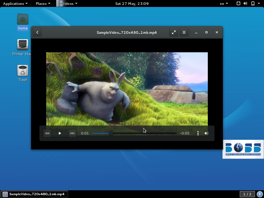 BOSS Linux(The Indian OS) 6.1 Anoop screenshots - DistroScreens