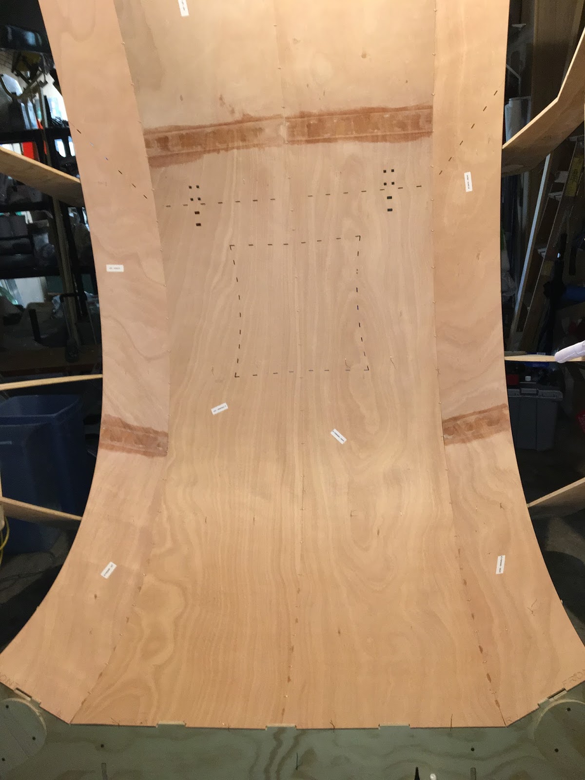 Building the CLC Teardrop Camper: Readying Top Panels for Permanent Seams