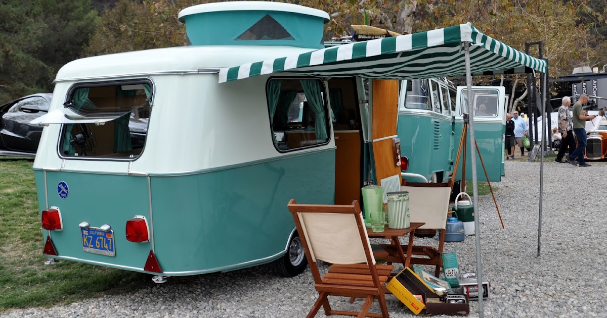 Just A Car Guy: a very cool trailer with a lot of vintage picnic ...
