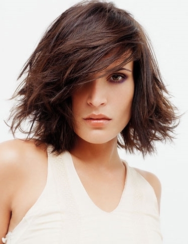 Funky Medium Layered Hair Styles - News fashions Asian