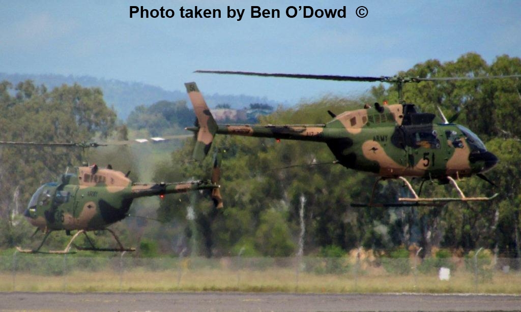 Central Queensland Plane Spotting: Australian Army Bell Kiowa ...