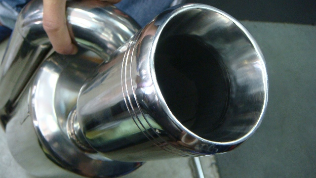 EzPerformance: JDM mugen style twin loop muffler
