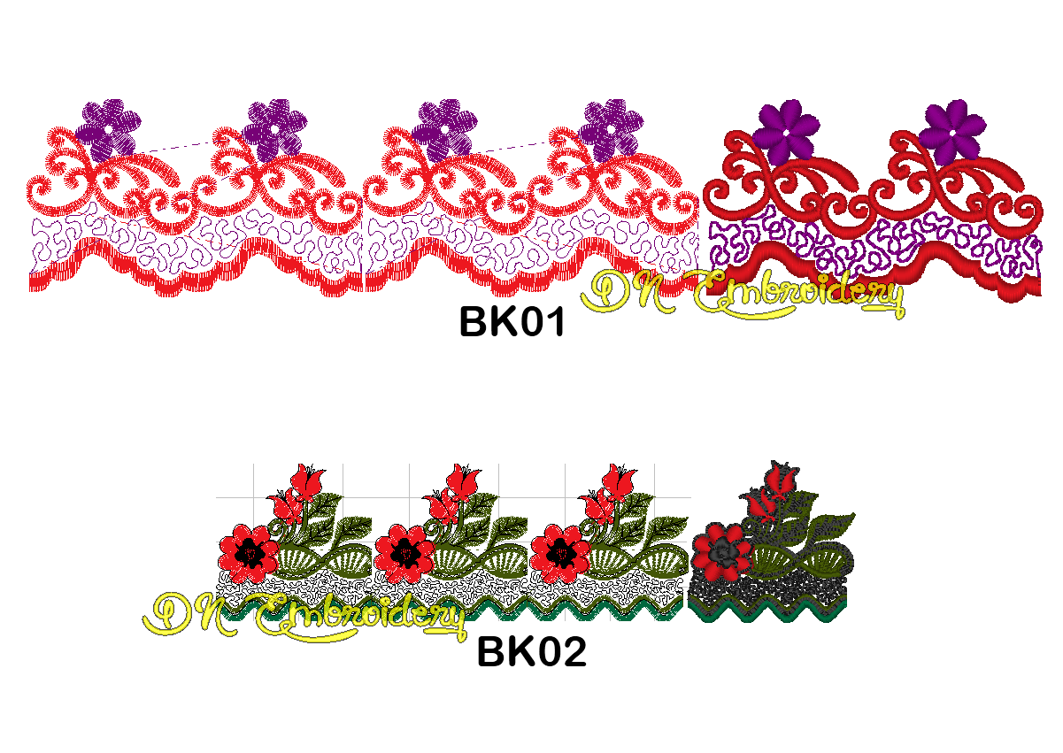 Embroidery Design : SULAM BAJU KURUNG (Part 01)