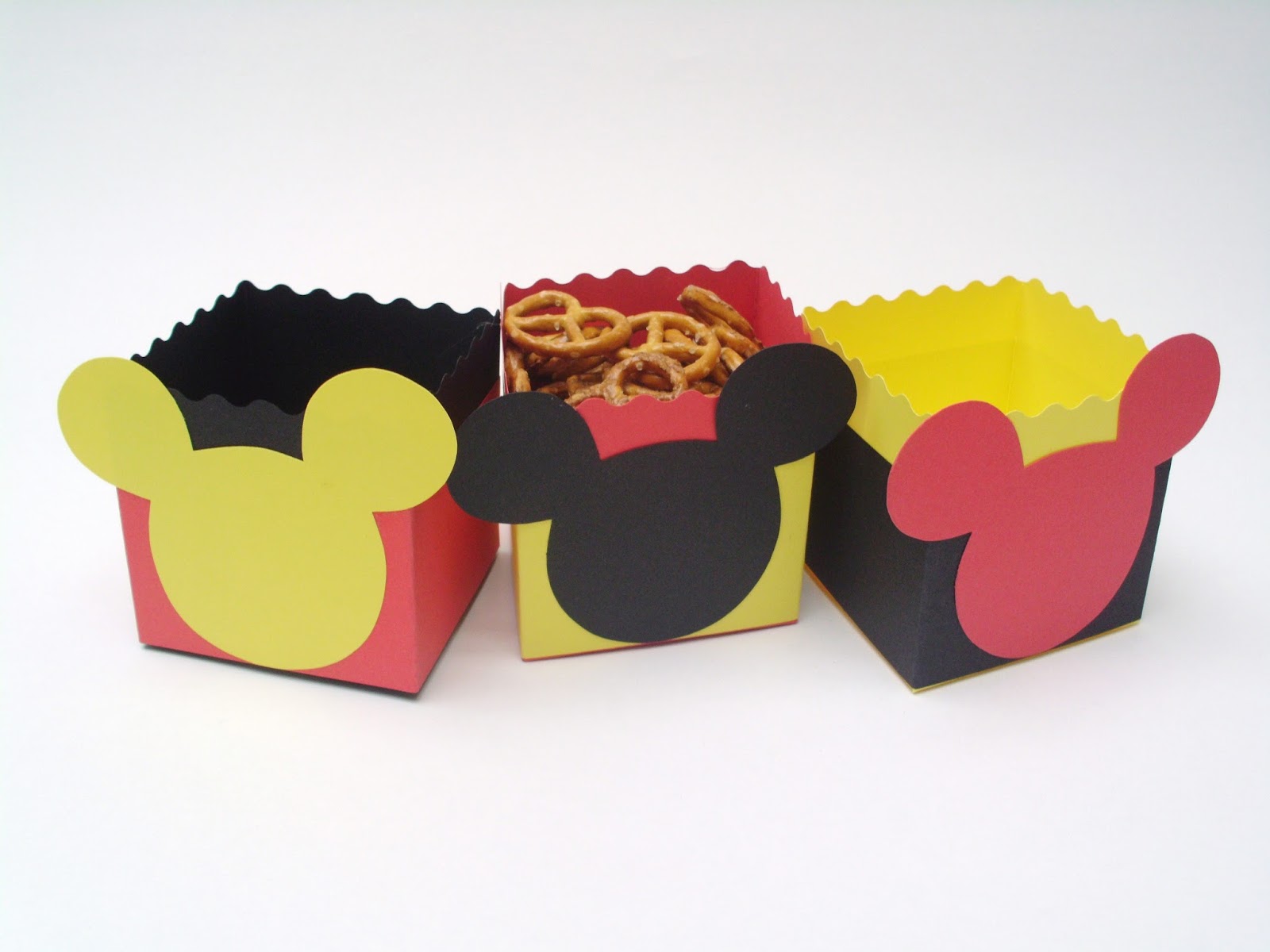 Handmade Paper-Heaven: Mickey Minnie Mouse boxes