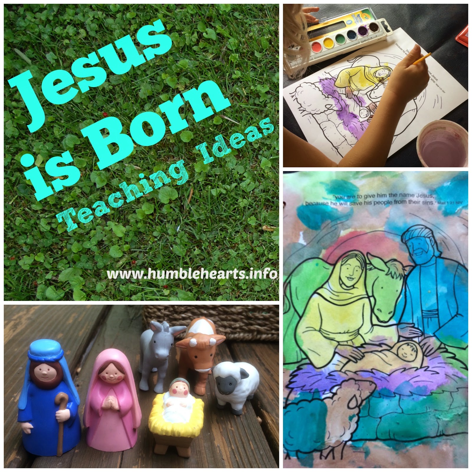 "Jesus Is Born" Teaching Ideas | Humble Hearts