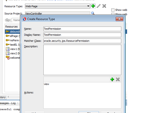 Oracle Adf World Adf Security Basics Part 9 Evaluate Policies Using Custom Jaas Permission