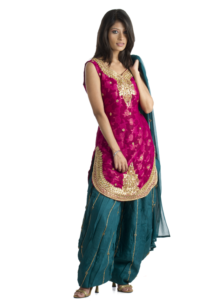 Patiala Style Salwar Kameez - Fashionzu
