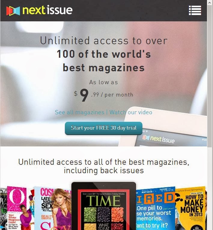 Next Issue Canada rolls out free 30-day trial for non-Rogers subscribers