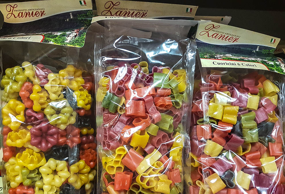 - Salmorrejo -: Pasta seca de la marca Zanier. Con mucho color