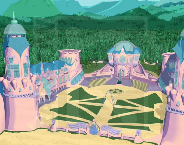 Imagenes de los escenarios de la seire - Winx Club All
