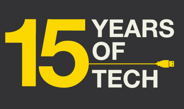 15 Years of Tech #infographic - Visualistan
