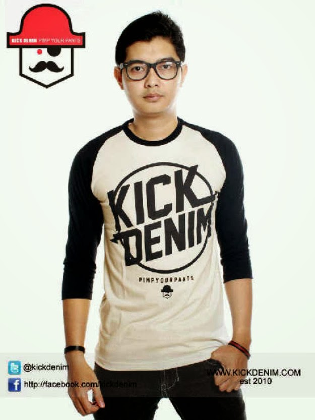 Kick Denim Art 2 | Kaos Distro Jakarta