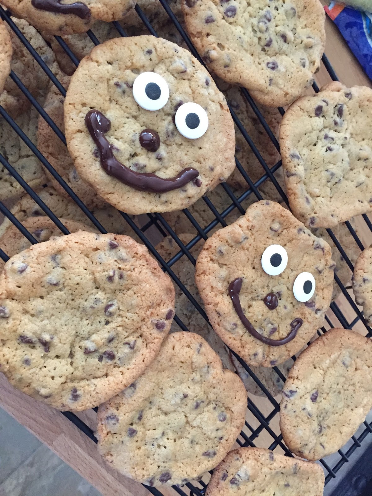 Hold the onion: Fun Chocolate Chip Cookies