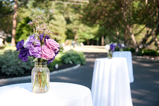 Flower Friday! A Beautiful Backyard Wedding - Event Kings