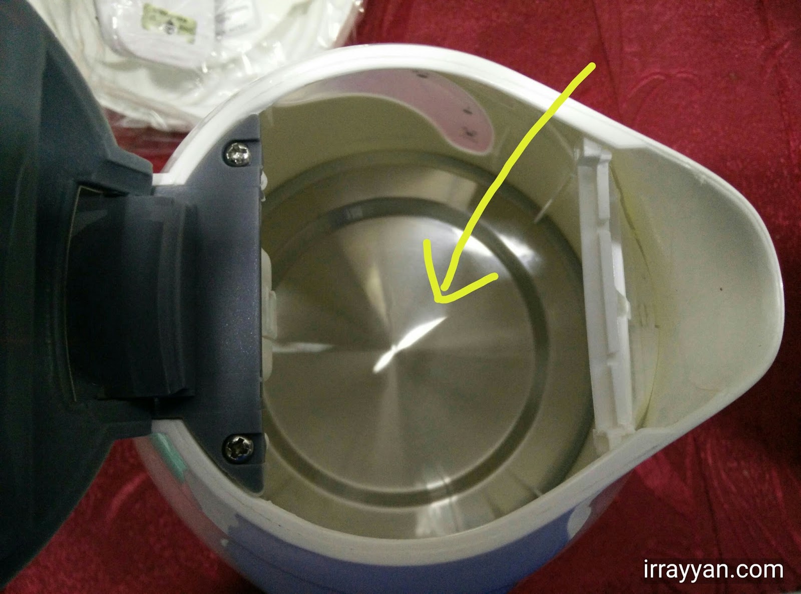 Petua cerek elektrik tahan lama | irrayyan.com