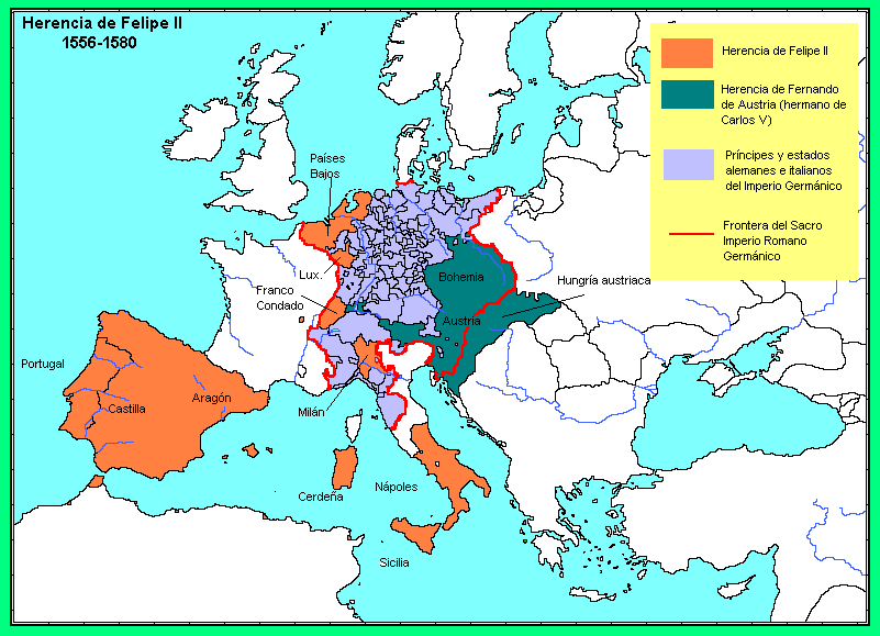 HISTORIA ESPAÑA IES VENANCIO BLANCO: FELIPE II (1556-1598). BIOGRAFÍA Y ...
