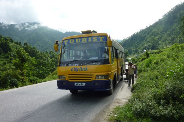 Marie's World Tour 2011: By Bus to Chitwan