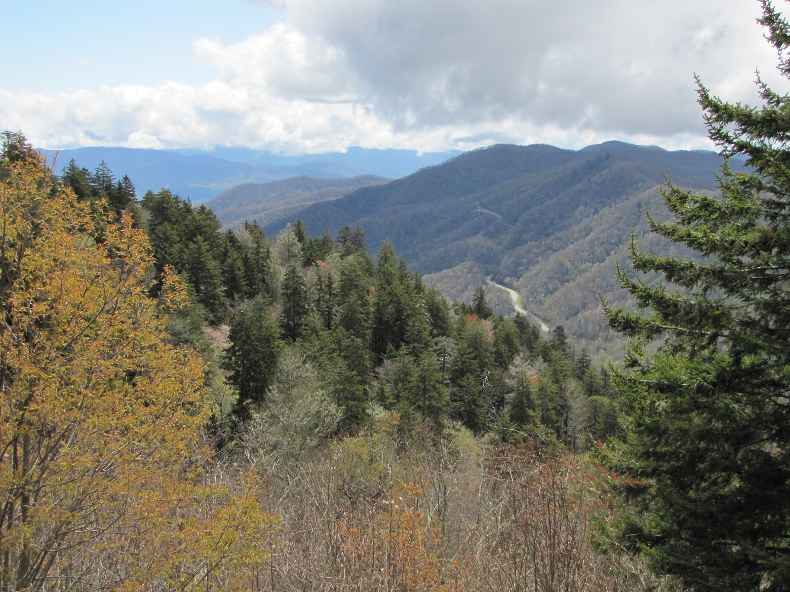 To Behold the Beauty: Smokies, April 2012...Cabin View and Newfound Gap ...