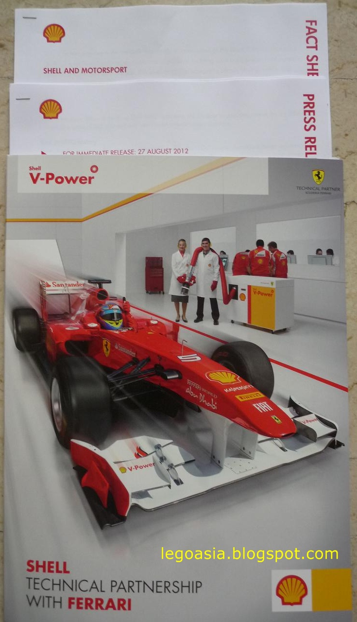 Lego Asia: Coming Next Week - Shell Lego 30190 Ferrari Italia Review