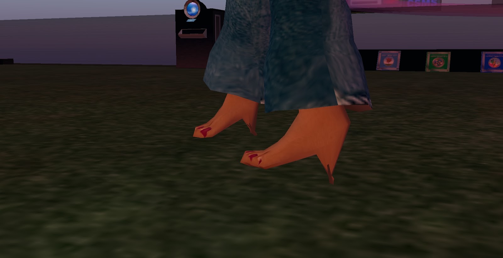 Chey's Second Life Blog: What is UP with My Feet???