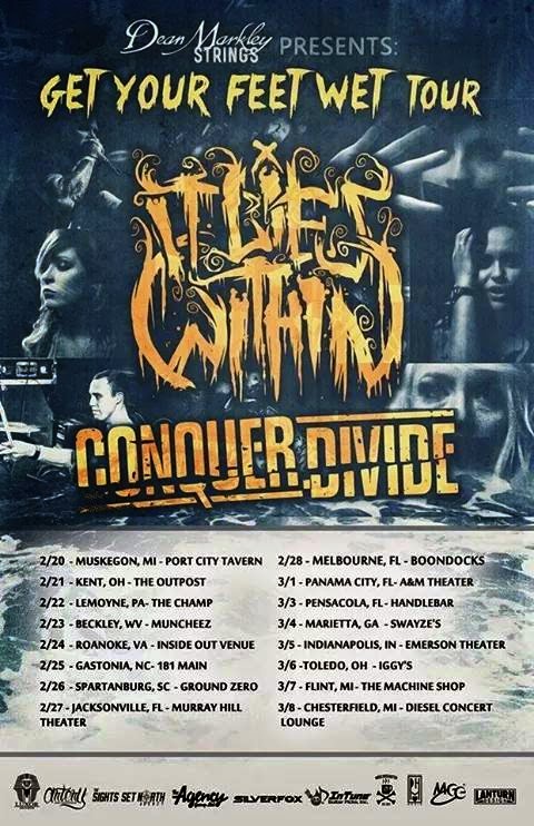 Izzy Johnson: Dean Markley announces Conquer Divide US tour dates