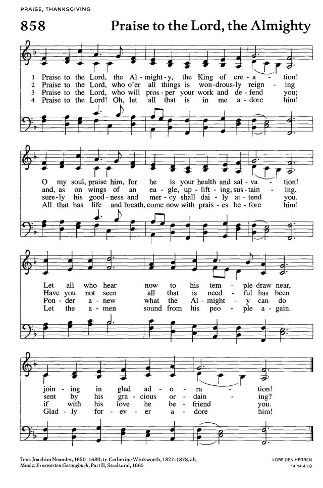 Triple the Scraps: {HSCRC12} Hymn #16, Praise to the Lord the Almighty