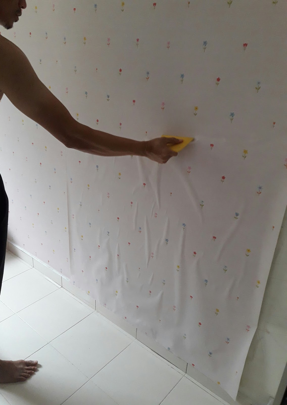 DIY - pasang wallpaper ~ Blog Suka-Suka