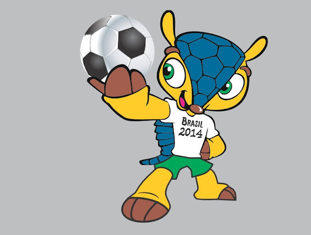 Desenhos para Colorir e Imprimir: Desenhos do Fuleco para colorir e ...